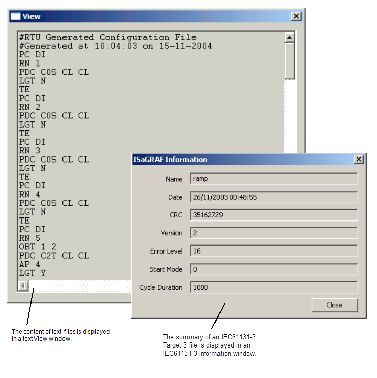 DNP3 SCADAPack Driver Guide - View a File in a SCADAPack E Outstation's Configuration (Working ...